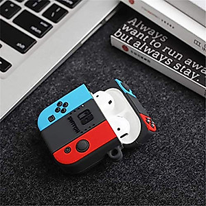 Case for Airpods 1&2, Cartoon Cute Funny Cool Soft Silicone, Fun Fashion Trendy 3D Kawaii Design Unique Hypebeast Cover for Airpod 2/1 [Game Kaiguan]