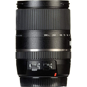 Tamron 16-300mm F/3.5-6.3 Di-II VC PZD All-In-One Zoom Lens for Canon APS-C Digital SLR Cameras (6 Year Limited USA Warranty)