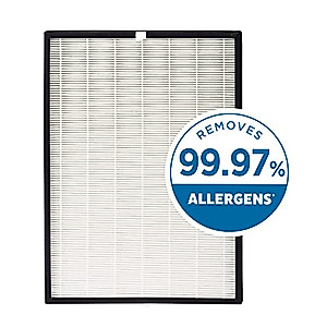 AprilAire RF09550P Allergy + Pet True HEPA Air Purifier Replacement Filter for AprilAire Room Air Purifier Model 9550, Removes Pet Allergens, Viruses, & Odors, Ozone Free