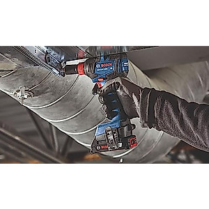 BOSCH GXL18V-901B25 18V 9-Tool Combo Kit 2-In-1 Bit/Socket Impact Driver, Hammer Drill/Driver, Recip Saw, Circ Saw, Oscillating Tool, Angle Grinder, Vacuum, Worklight, (2) CORE18V 4 Ah Batteries