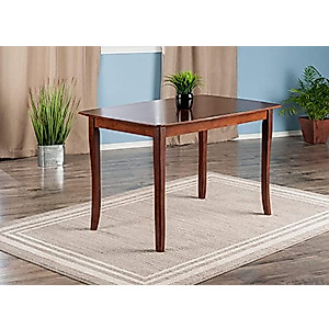 Winsome Inglewood Dining Table, Walnut, 47.24x29.53x29.13