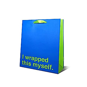 30 Watt Novelty Gift Bags (Pack of 2) | Well, It's Not a Puppy & I Wrapped This Myself | Perfect for Adding Humor to Special Occasions