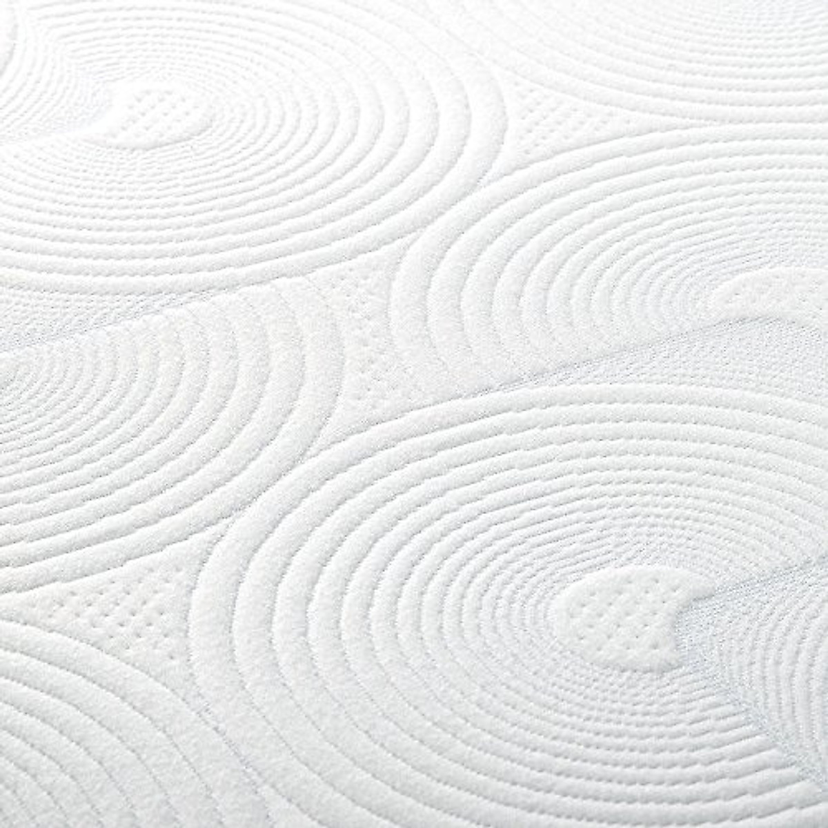 ZINUS 5 Inch Memory Foam Floor Mattress Portable Tri-Fold Design with Cooling Gel, Single, White