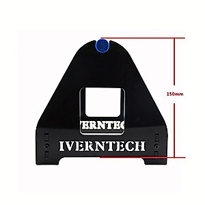 Iverntech 1 Spool Acrylic 3D Printer Filament Holder Mount Rack for PLA, ABS, Wood, TPU, Nylon, Flexible Materials
