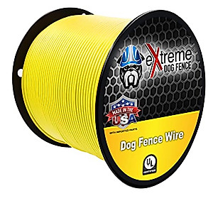 Electric Dog Fence + Remote Trainer - 3 Dog / 1000' of 20 Gauge Underground Dog Fence Wire (Up to 1 Acre) - Dual Solution to Contain and Train Your Dog(s) with a Single Collar…