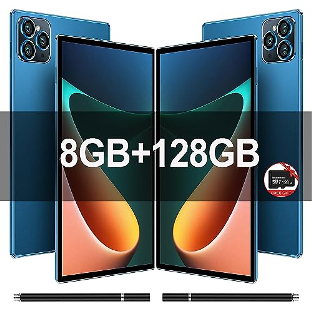 2023 New Global Version Mi Pad 5 Tablet Android 10.1 Inch HD Tablette PC 5G Dual SIM Card or WiFi Google Play Tablets for Laptop Blue 12G 256G