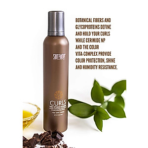 SURFACE Hair Curls Firm Styling Mousse, 8 Oz