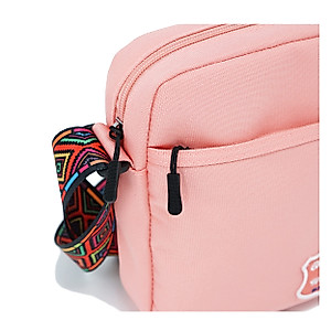 Cheryl & Wong Small Water Resistance Passport Phone Wallet Purse Crossbody Shoulder Mini Messenger Satchel Neck Pouch Bag (Neon green)