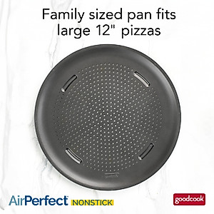 GoodCook AirPerfect 15.75" Insulated Nonstick Carbon Steel Pizza Pan with Holes
