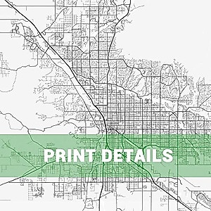 Dear Mapper Tucson United States View Abstract Road Modern Map Art Minimalist Painting Black and White Canvas Line Art Print Poster Art Print Poster Home Decor (Set of 3 Unframed) (16x24inch)