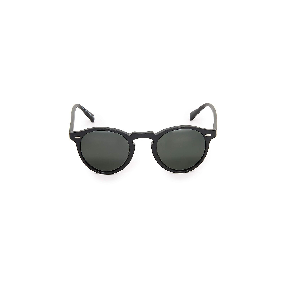 OLIVER PEOPLES Gregory Peck OV5217S - 1031P2 Semi Matte Black w/ Crystal Midnight Express Polarized Lens 47mm