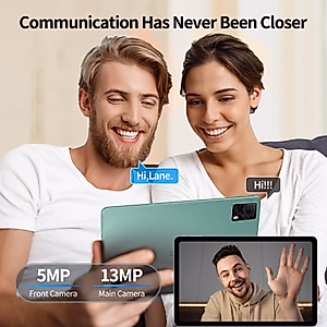 DOOGEE T20S Tablet, 2K Vivid 10.4" Android 13 Tablets, 15GB+128GB Octa-Core Gaming Tablet, 7500mAh, 13+5MP Camera, Hi-Res Stereo Speakers, TÜV Low Bluelight Tablet, Split Screen - Bluetooth & WiFi