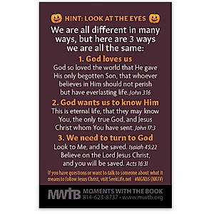 Find The Pumpkin (Mini Gospel Tract Card, Packet of 100, NKJV)