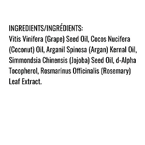 Rocky Mountain Barber Company Men’s Unscented Beard Oil - Featuring Grapeseed Oil, Coconut Oil, Argan Oil and No Added Scent