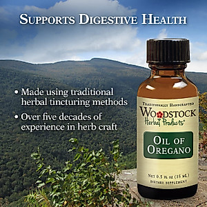 Woodstock Herbal Products Oil of Oregano, 0.5 OZ