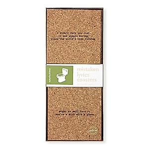 Inappropriate Mistaken Lyrics Coasters