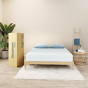 Sleephome 6” Full Mattress – Cooling Gel Memory Foam, Breathable & Pressure-Relieving, Medium Firm Support, Mattress in a Box
