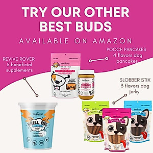 Bark Bistro Company, Awesome Apple, 100% Natural Dog Peanut Butter, Healthy Peanut Butter Dog Treats, Stuff in Toy, Pill Pocket for Dogs, Made in USA, (17oz Jars)