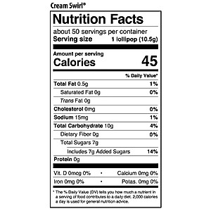 Original Gourmet Change Maker Mini Cream Swirl and Original Lollipops, 100 Count (Pack of 1), 0.02 pounds