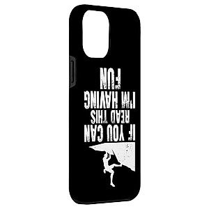 iPhone 13 Pro Max Bouldering Climbing Gift Workout Free Rock Climbing Case