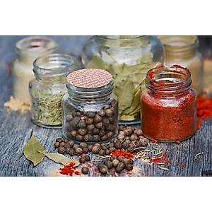 Torque Activated Pressure Sensitive Seals Cap Liners - 18 mm (0.71") -100 PCS -Made in USA- for Glass & Plastic Bottles & Containers - No Induction Sealer Needed