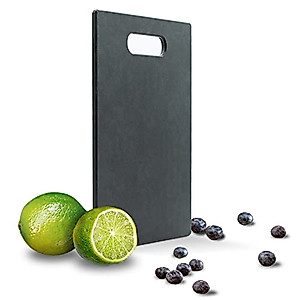 ARDEN LINE Cutting Board Small 9x6x1/4 inch Black with Handle Cutout | Made From Advanced Composite Paper | Highly Durable Built To Last Dishwasher Safe Made In USA