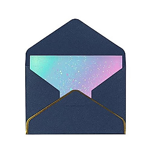 PAILON rainbow background Thank You Cards With Envelopes, Blank Greeting Note Cards With Envelopes Blank Inside, Funny Birthday Cards For Women Men, Thank You Card For Wedding Business,Graduation