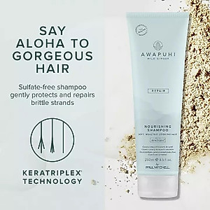 Awapuhi Wild Ginger by Paul Mitchell Nourishing Shampoo, Ultra Rich, Color-Safe Formula, For Dry, Damaged + Color-Treated Hair, 2.5 fl. oz.