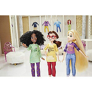 Disney Princess Comfy Squad Belle, Ralph Breaks The Internet Movie Doll with Comfy Clothes and Accessories