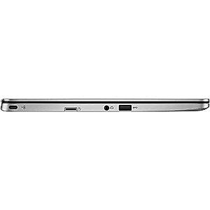 Asus Chromebook 14" HD Anti-Glare Nano-Edge Display Laptop Computer, Intel Celeron N3350 up to 2.4GHz, 4GB DDR4, 64GB eMMC Flash Memory, HD Webcam, 802.11ac, Bluetooth, USB-C, MicroSD, Chrome OS