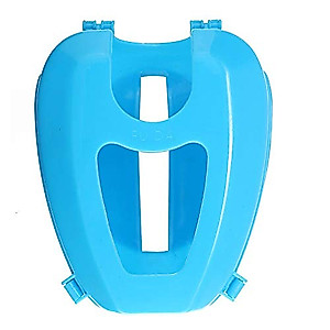 TOPINCN Pigeon Injection Holder Plastic Pigeon Fixers Pigeon Injection Holder for Feeding Pigeons Fixed Mount Bird Supply (Blue)