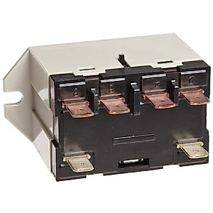 Omron G7L-2A-TUB-J-CB-AC200/240 General Purpose Relay With Test Button, Class B Insulation, QuickConnect Terminal, Upper Bracket Mounting, Double Pole Single Throw Normally Open Contacts, 8.5 to 10.2 mA Rated Load Current, 200 to 240 VAC Rated Load Voltag