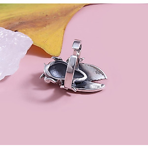 Helen de Lete Vintage Cicada S925 Sterling Silver Adjustable Ring For Men and Women