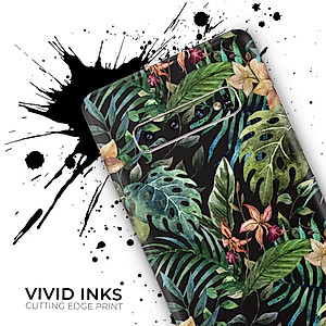 DesignSkinz Tropical Forest v1 Protective Vinyl Decal Wrap Skin Cover Compatible with The Samsung Galaxy S20 (Screen Trim & Back Glass Skin)