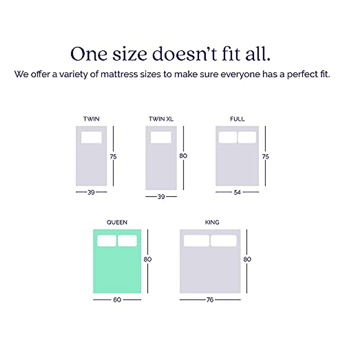 Signature Sleep Italian Made Memoir 8" Charcoal Memory Foam Mattress, Medium-Firm Support, Bed-in-a-Box, Queen