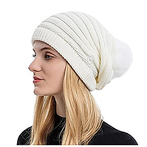 Women's Women's Hats White Gifts for Adults Useful Gifts for Dad From Kids Teen Girl Stocking Stuffers Stocking Stuffers Ideas Winter Fur Trapper Hat