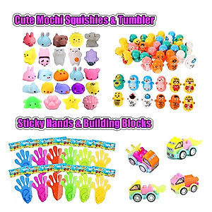100 PCS Premium Party Favors for Kids 5-12,Assortment Party Toys,Goody Bag Fillers,Classroom Prizes,Treasure Box Stuffers,Birthday Gift Toy,Pinata Stuffers,Carnival Prizes for Boys and Girls