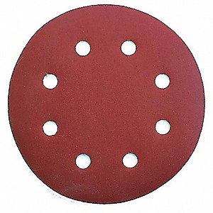 5" 8 Hole 800 Grit Sand Disc Paper Random Orbit Hook and Loop Sander Sandpaper Sheet for Dewalt, Bosch Makita