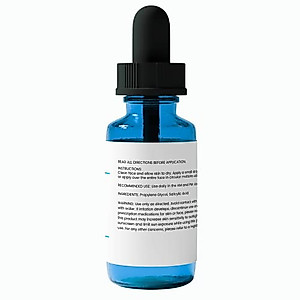 Pure Original Ingredients Salicylic Acid 2% Solution (30 mL) by Pure, Treats Acne, Hyper-pigmentation, & Premature Aging, Daily Use Facial Serum