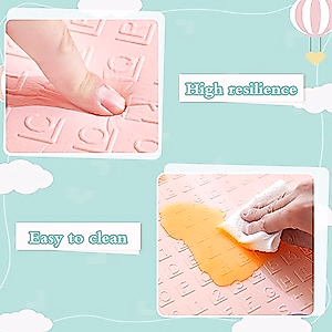 XIFAMNIY Xifanmiy Foldable Foam Baby Play Mat, 79 * 71 inch 0.6'' Thicken Extra Large Waterproof Activity Playmats for Babies,Toddlers, Infants,Baby Play Mat for Floor Indoor Outdoor