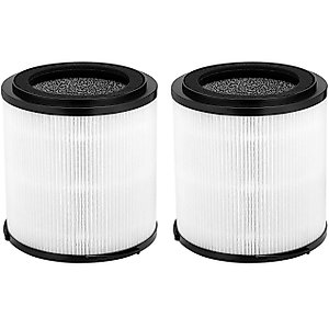Dista Filter - Premium H13 True HEPA Replacement Filter, Compatible with SilverOnyx 5-Speed Air Purifier KJ150F-C02, 4-in-1 H13 Grade True HEPA filter, For Large Room 500 sq ft 2-Pack