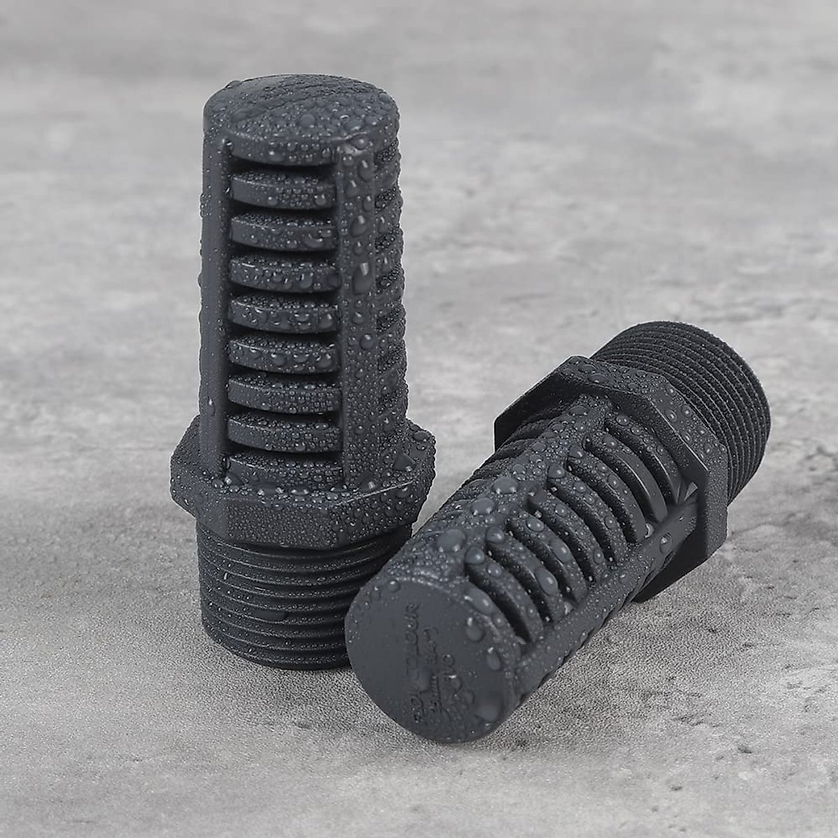 TOMEX 3/4 Inch Threaded Suction/Overflow Strainer, Screen Strainer 3/4 Inch (2 Pack)