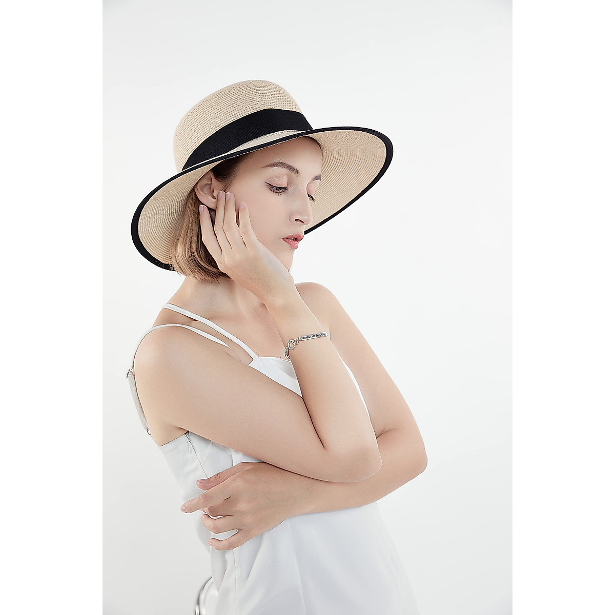 POTIY Team Gift for Boss Coach Manager Team Mom We Wouldn't Be the Team That We Are Without You Bracelet Thank You Gift for Team Coach (BR-Silver)