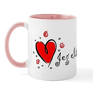 CafePress I Love You [Norwegian] Mug Ceramic Coffee Mug, Tea Cup 11 oz