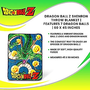 Dragon Ball Z Bed Blankets (DBZ-Blue)