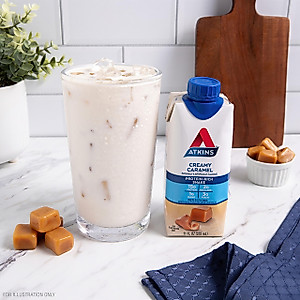 Atkins Atkins Energy Shake Creamy Caramel, 4 Count (Pack of 3)