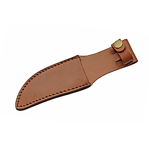 Smoked Mosaic 8.25" Hunting Knife | Stainless Steel Blade | Wood Handle