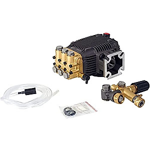 Canpump Pressure Washer Triplex Pump, 3000 psi at 3.1 gpm, 3/4-inch Shaft