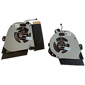 HK-Part Fan for Asus Rog GA502DU GX505 GX505D GX505DW GX505DV CPU Gpu Cooling Fan Set DC5V