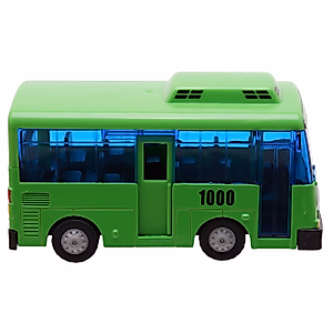 The Little Bus Tayo and freinds - Rogi Metal Die Cast Bus Cars Toy Pull-Back Motor Vehicle Ride car Toys for Kids (Rogi)